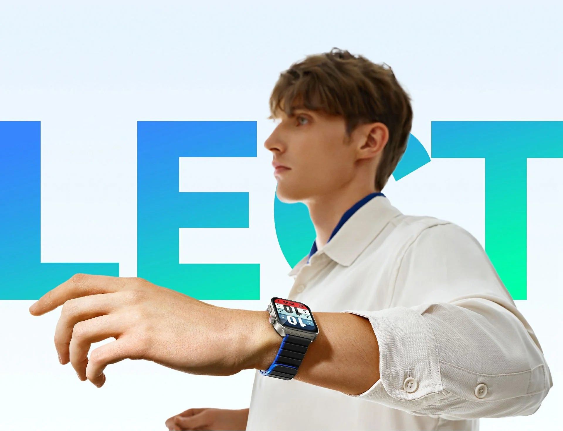 Be smart in style with the innovative Ks2 smartwatch from Kieslect, la ...