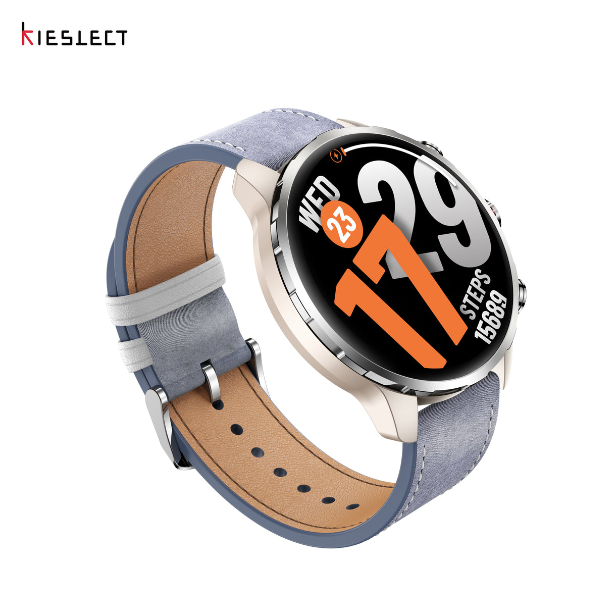 Kieslect Smart Calling Watch Kr 3 (GOLD-Jeans) – kieslect morocco